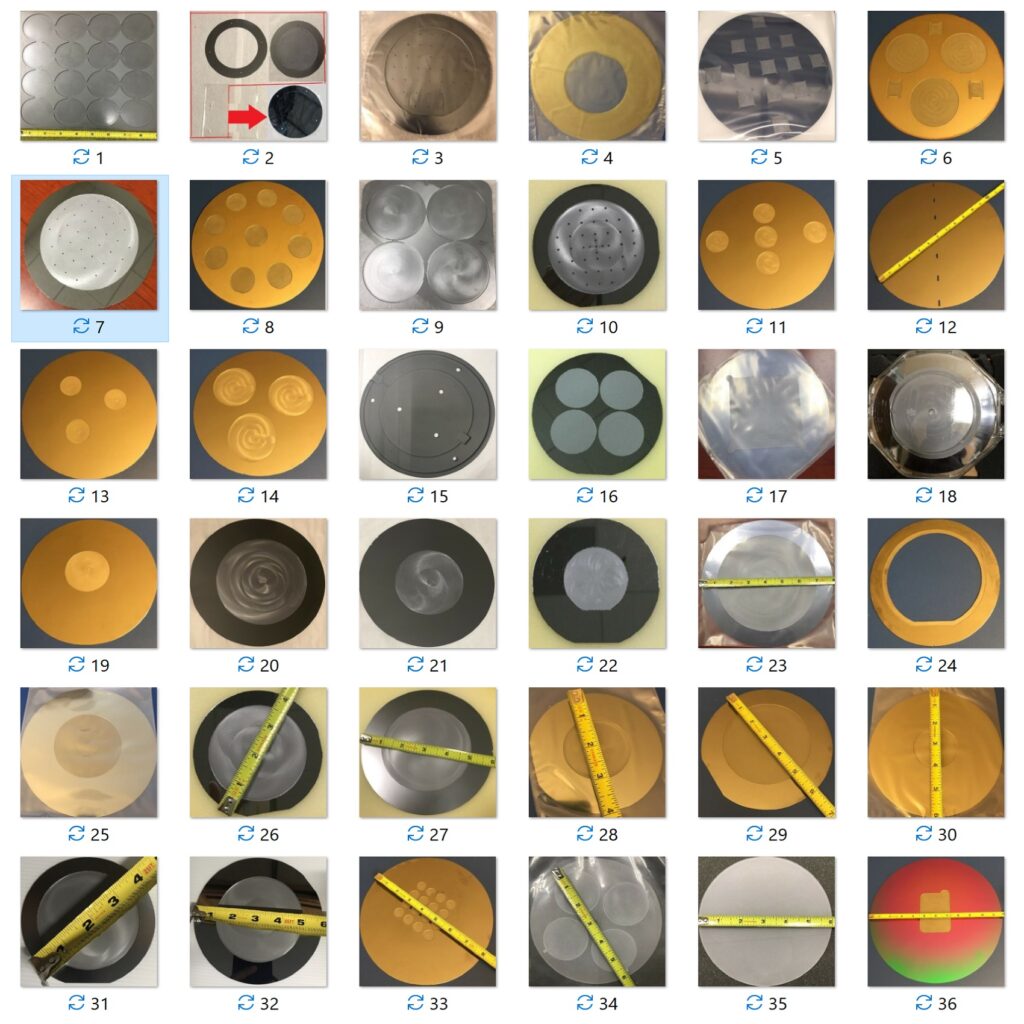 We make Silicon Wafer With Pockets as wafer carrier for semiconductor ...