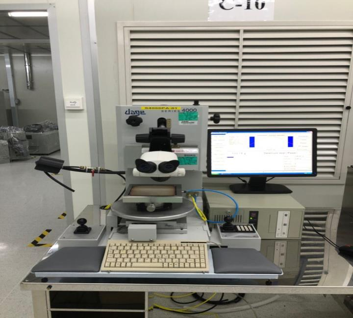 DAGE4000 w/ all of 3 kinds of cartridges for Pull Test/Ball Shear Test ...