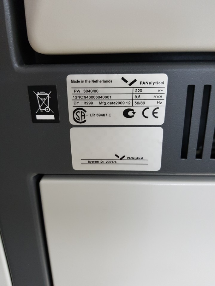 Panalytical X'Pert Pro PANalytical X'Pert Pro MRD Diffraction System ...