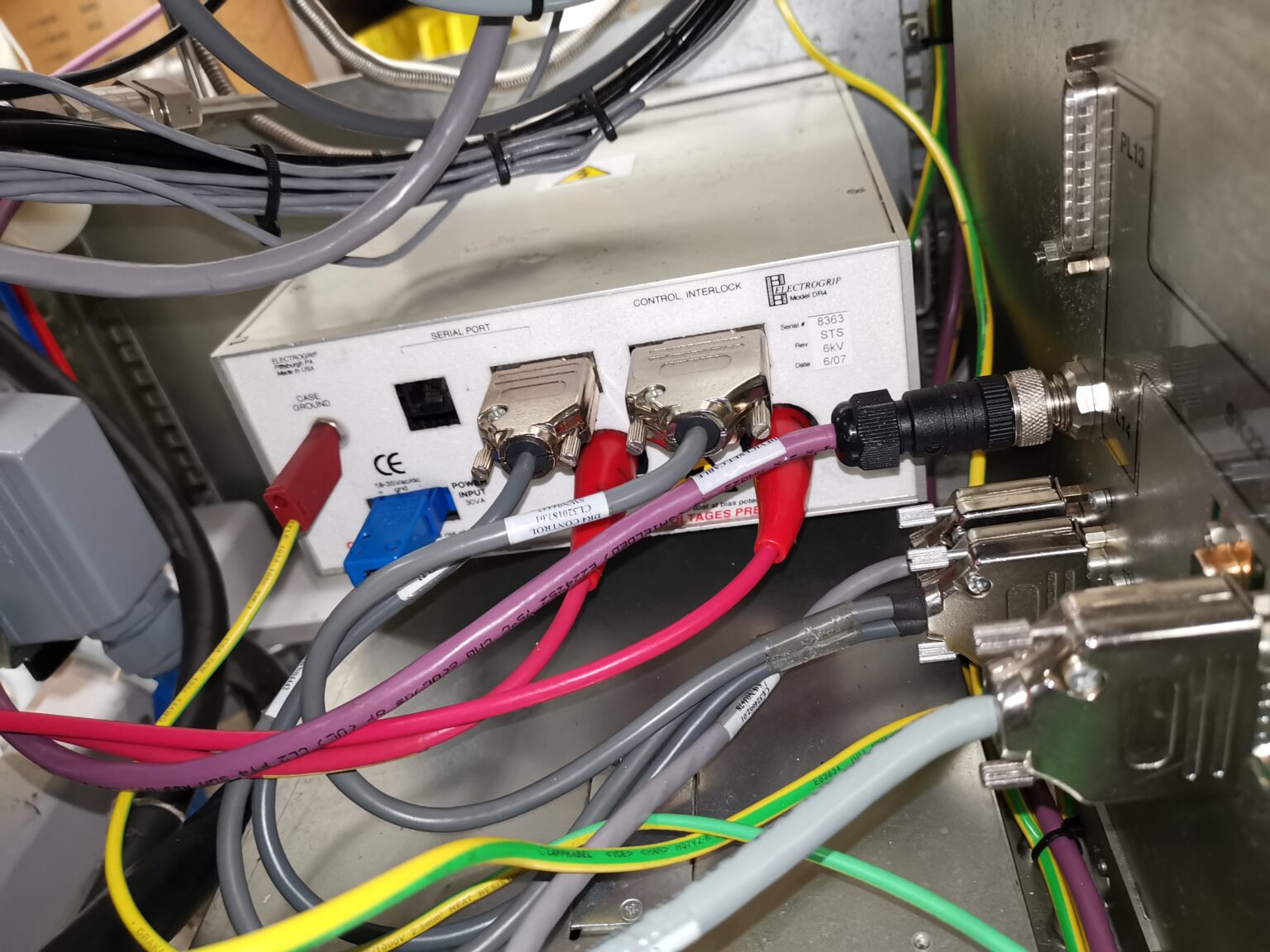 Electrogrip DR4 high voltage DRIVER ELECTROSTATIC CHUCK POWER SUPPLY ...