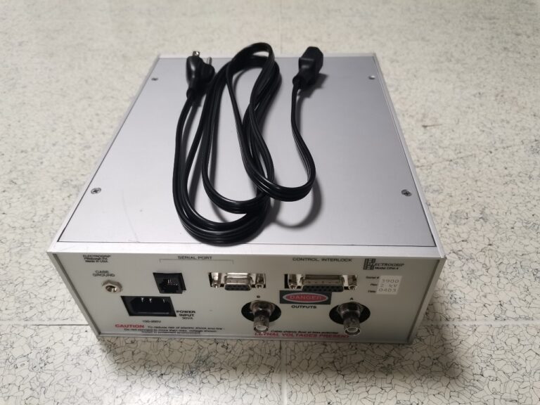 Electrogrip DR4 high voltage DRIVER ELECTROSTATIC CHUCK POWER SUPPLY ...